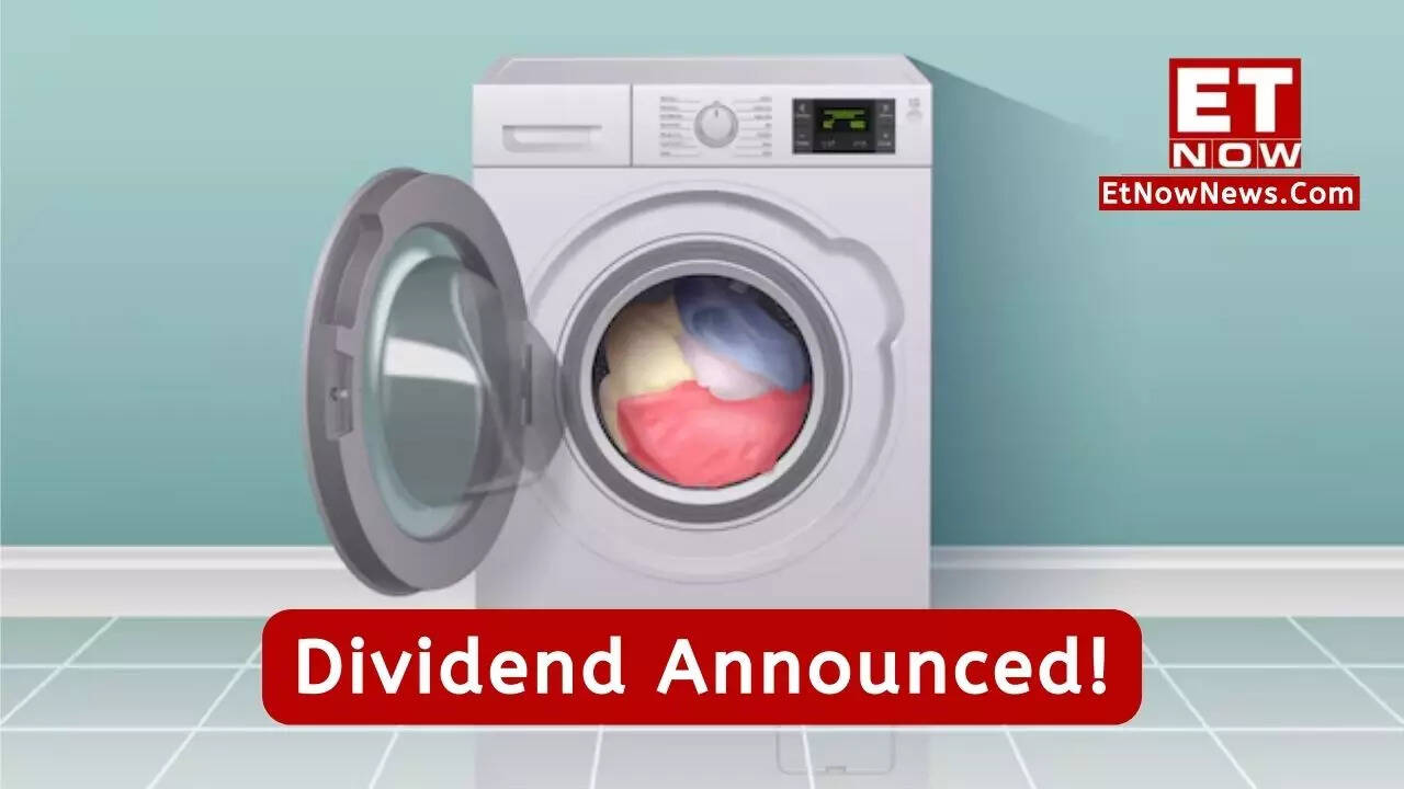 Rs 5 dividend per share: Washing machine maker's cash reward for ...