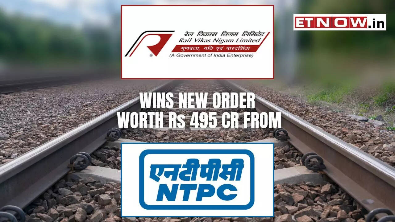 Rs 85000 cr order book: RVNL bags MASSIVE Rs 495 cr order from NTPC; eyes Rs 100000 cr by FY25 ...