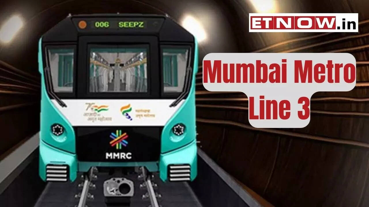 Mumbai Metro Line 3, Phase 1: 'Train operations to begin by...' - Check ...