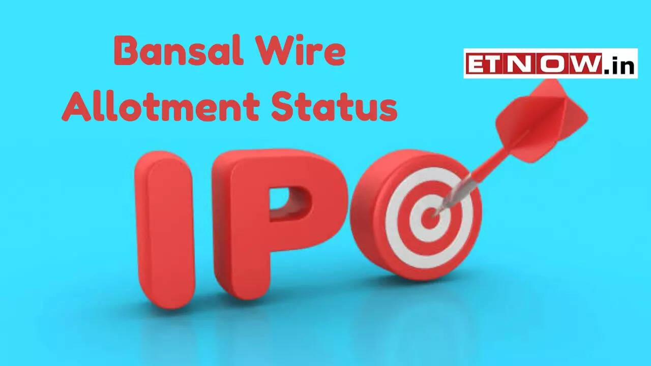 Bansal Wire IPO allotment status check online by PAN number on KFin Tech | Markets News, ET Now