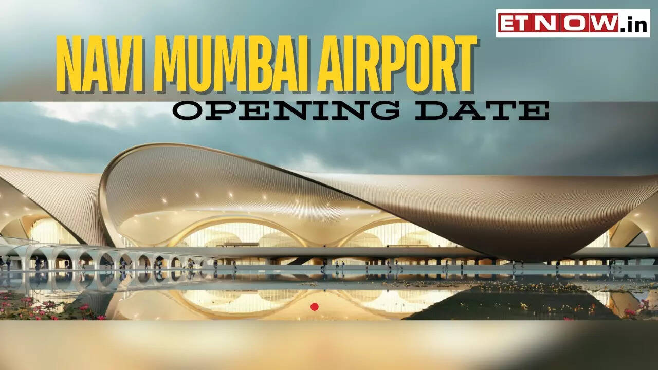 Navi Mumbai Airport Opening Date: BIG update on Adani Group's Rs 18k crore project - Status ...