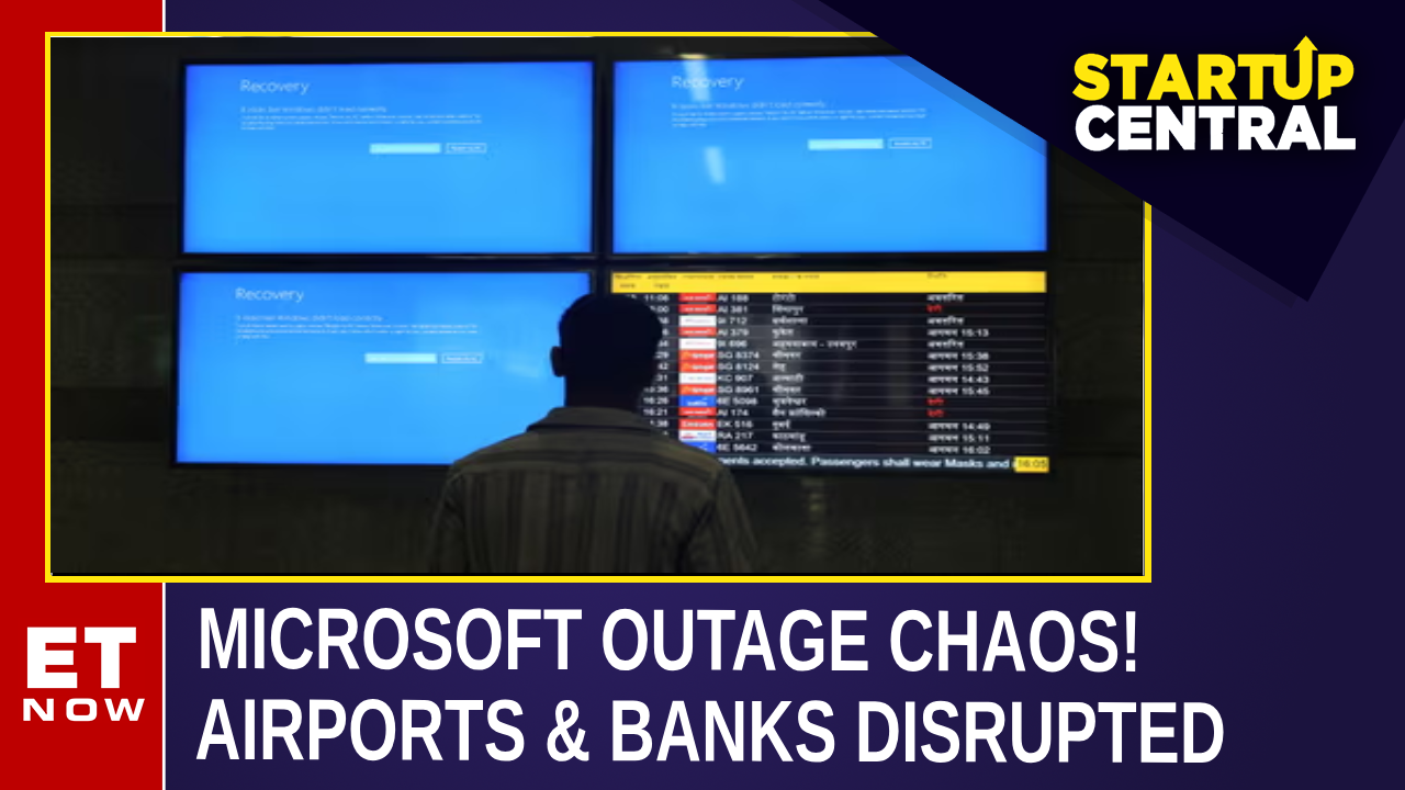 Blue Screen Of Death: Global Chaos As Microsoft's Blue Screen Outage ...
