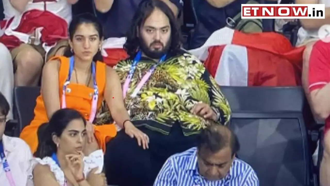 Paris 2024 Olympics: Newlyweds Anant Ambani-Radhika Merchant turn heads ...