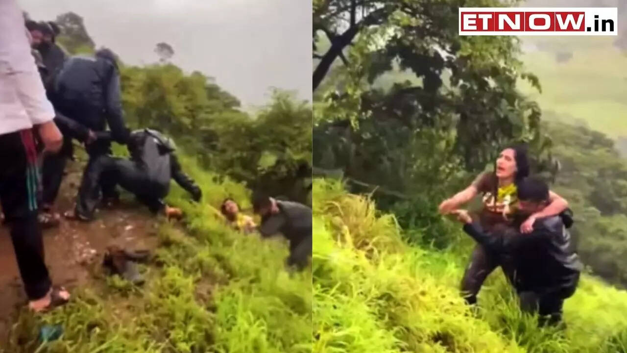 Selfie gone wrong! Woman accidentally falls into deep gorge in ...