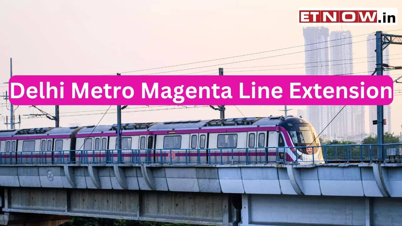 Delhi Metro Magenta Line Extension: Krishna Park Extension-Botanical ...