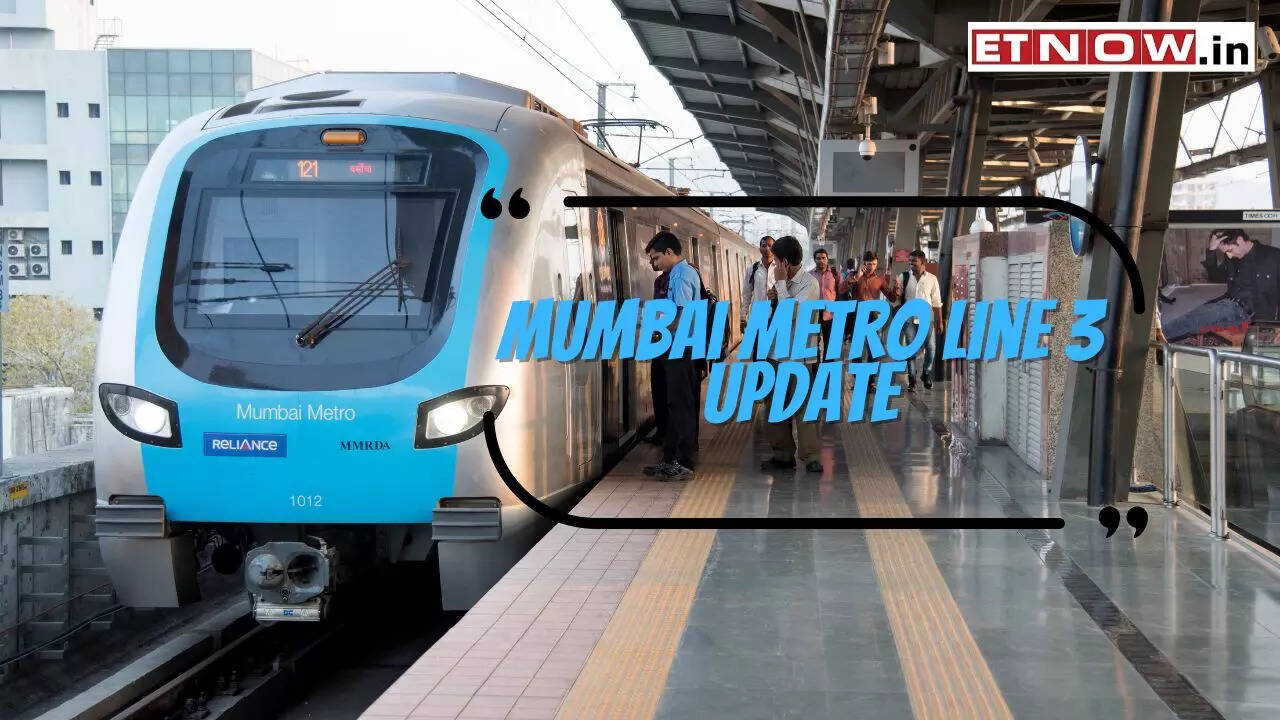 Mumbai Metro Line 3 Opening Date: MMRCL gearing up for starting ...