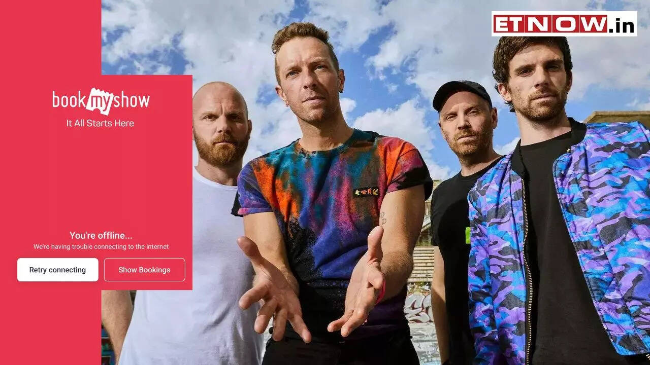 Coldplay Tickets 2025: It's chaos and crash on BookMyShow as sales go ...