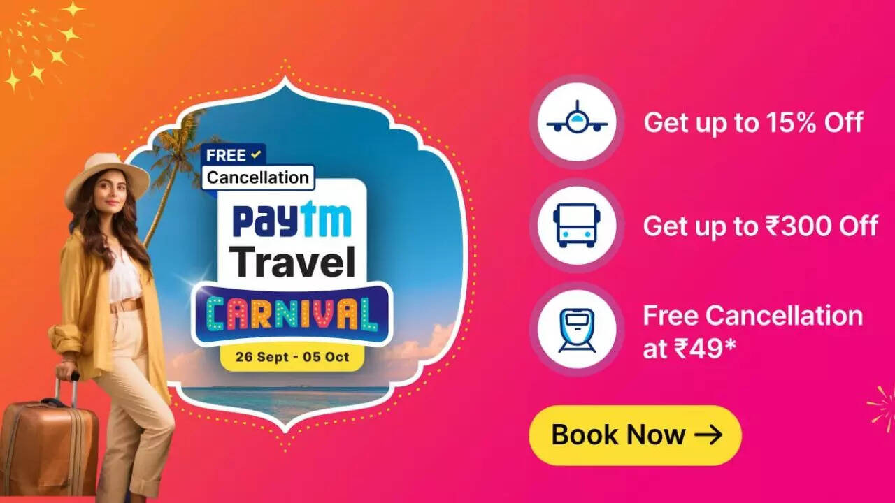 Paytm Travel Carnival: Rs 5000? Savings on flight tickets with offers ...