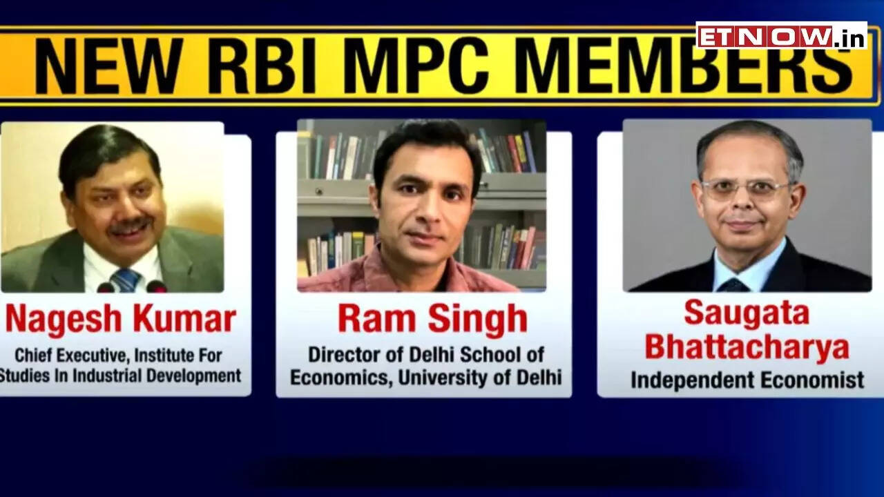 Ahead of crucial RBI MPC meet, Govt appoints three new external members ...