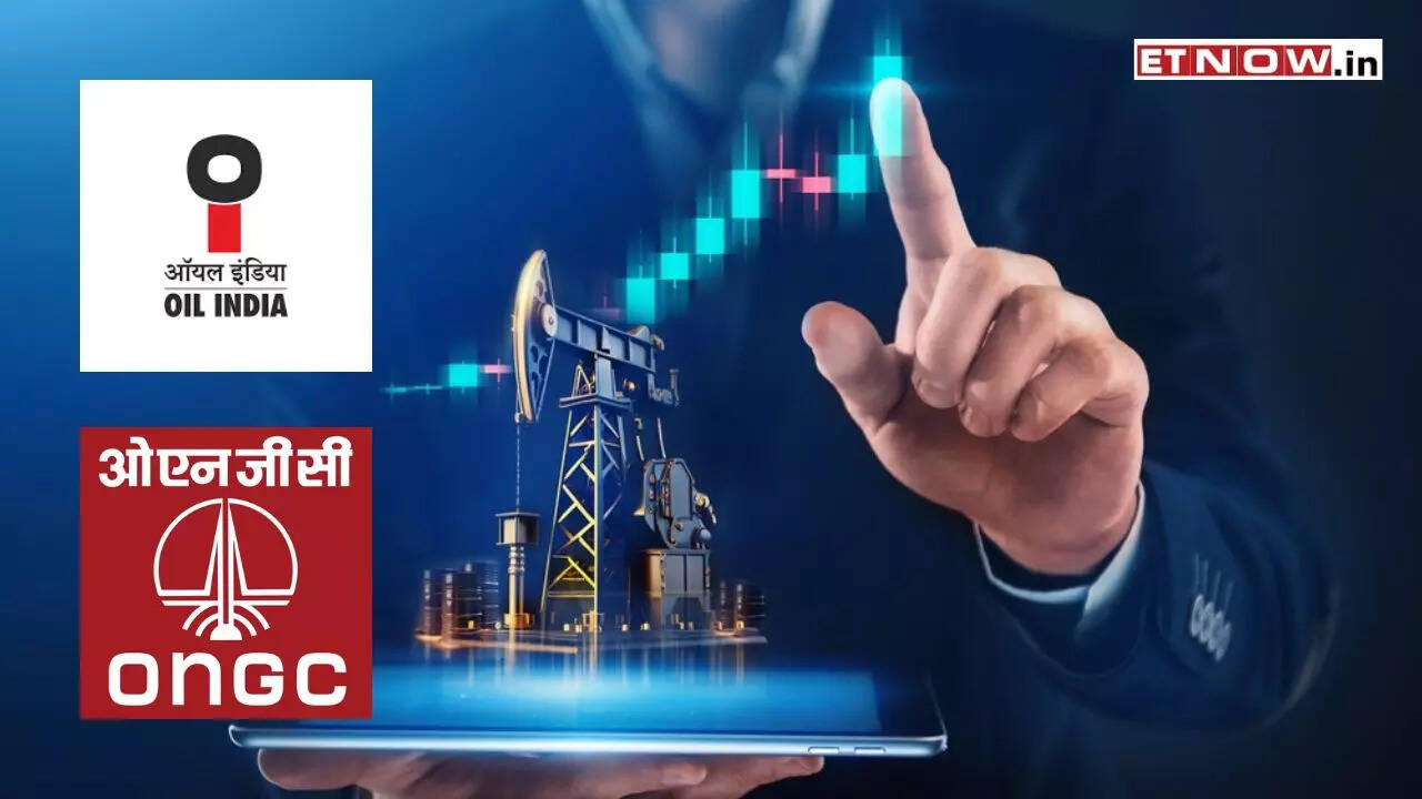 ONGC, Oil India shares gain despite jump in oil prices - Markets | ET Now