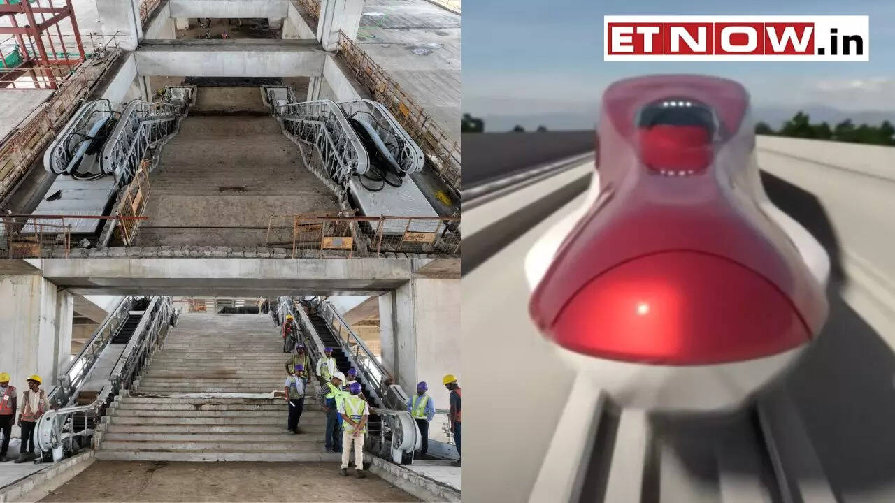 Bullet Train Project in India: 90 escalators to be installed on MAHSR ...