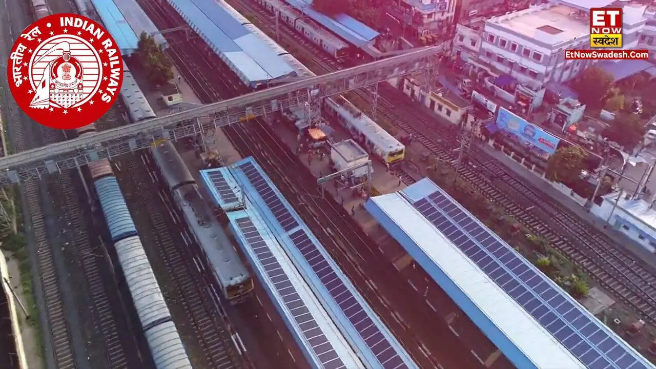 Net Zero Carbon Emission: "हरित रेलवे" बनेगा Indian Railway! सौर ऊर्जा ...