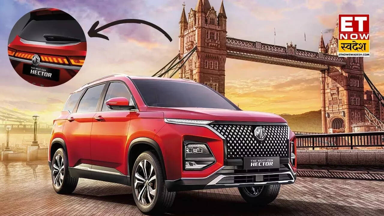 JSW MG Hector Plus SUV: धांसू फीचर्स वाली 7 Seater कार, देखें स्टाइलिश ...