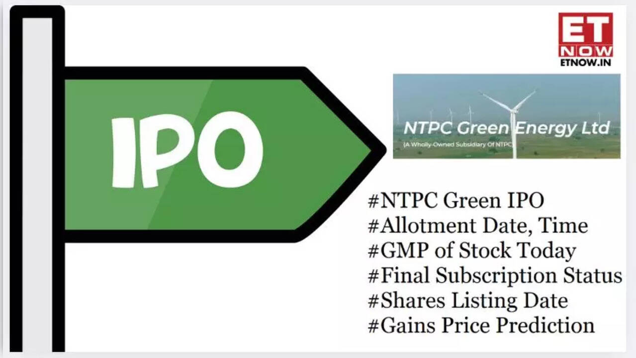 LIVE: NTPC Green Energy IPO GMP, Allotment Date and Time, Shares Finalisation, Bid Success Details