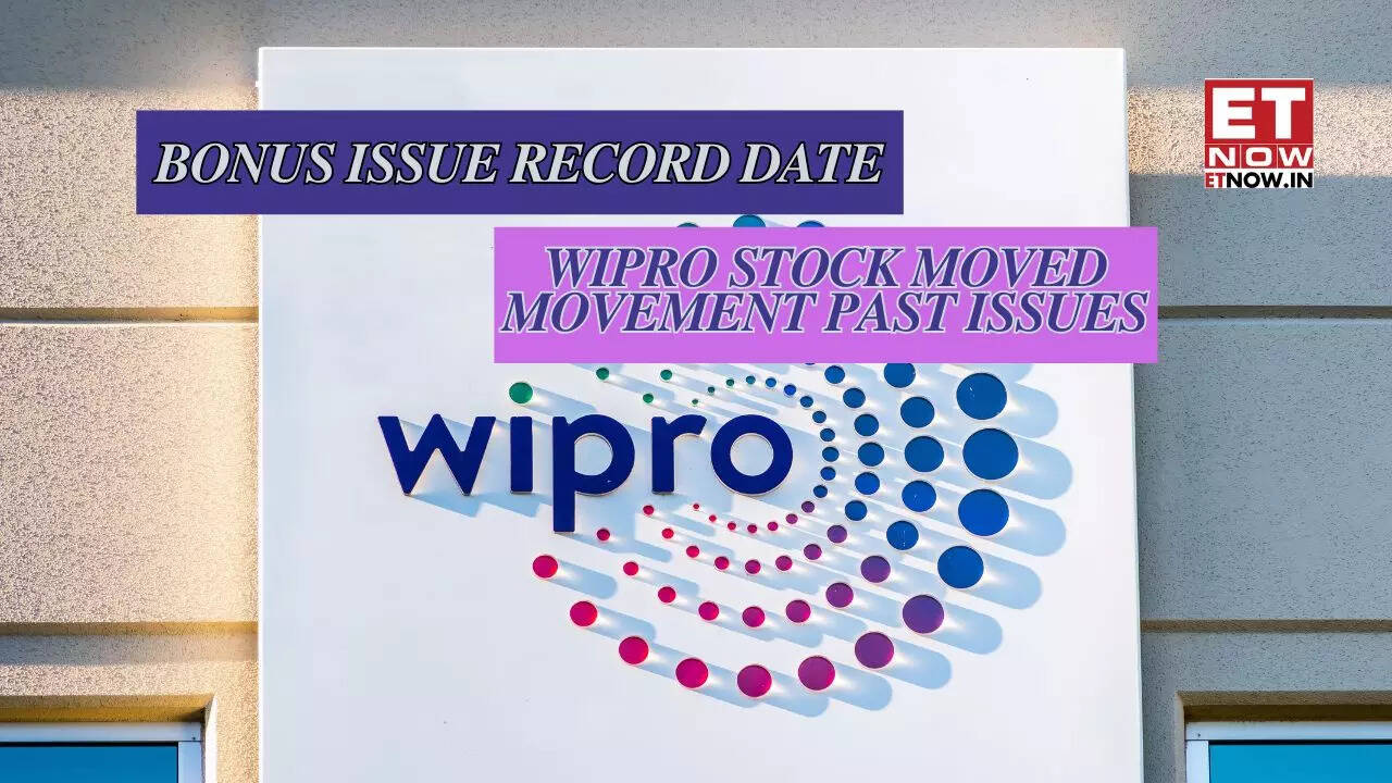 Wipro bonus shares record date today: Tracking IT stock movement on ...