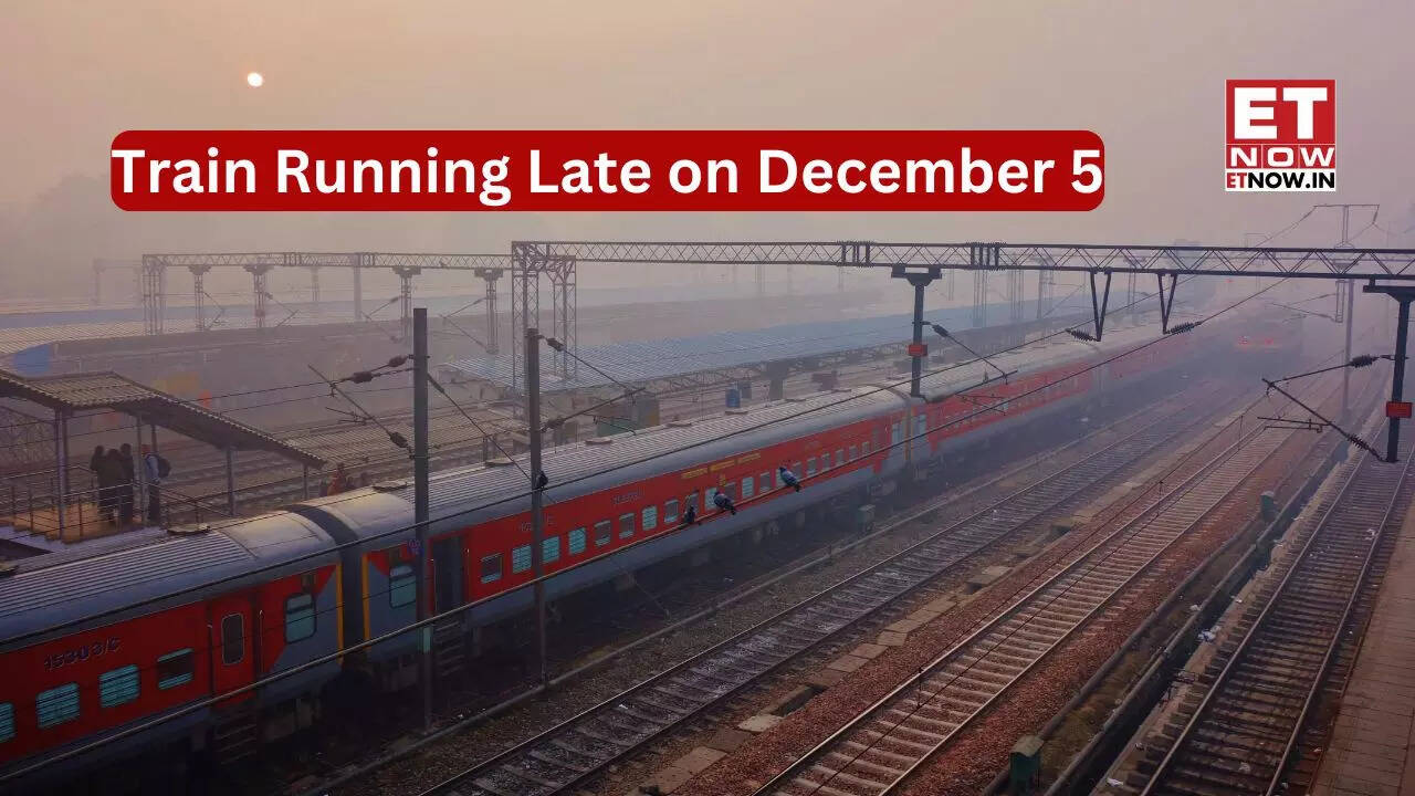 Train Running Late Today: 28 trains including Rajdhani delayed due to ...