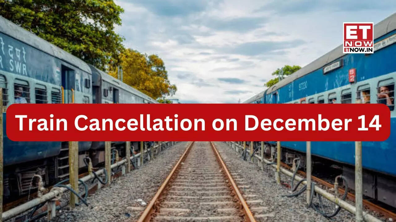 Train Cancelled Today: Indian Railways cancels over 75 trains on December 14 - See FULL LIST ...