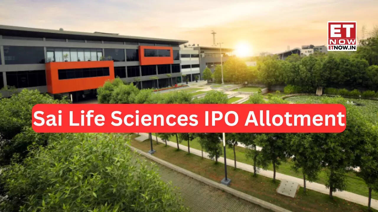 Sai Life Sciences IPO allotment date, direct link to check status via PAN - Markets | ET Now