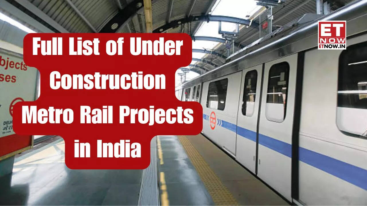 Metro Rail Projects in India: World's 2nd largest soon? Over 970 km network under construction ...