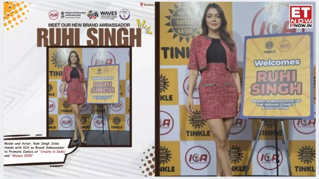Former Miss India Ruhi Singh is now brand ambassador of Indian Comics ...