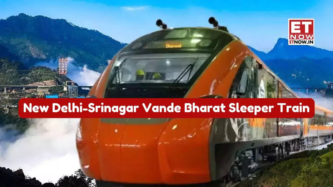 Indian Railways: New Delhi-Srinagar Vande Bharat Sleeper train launch ...