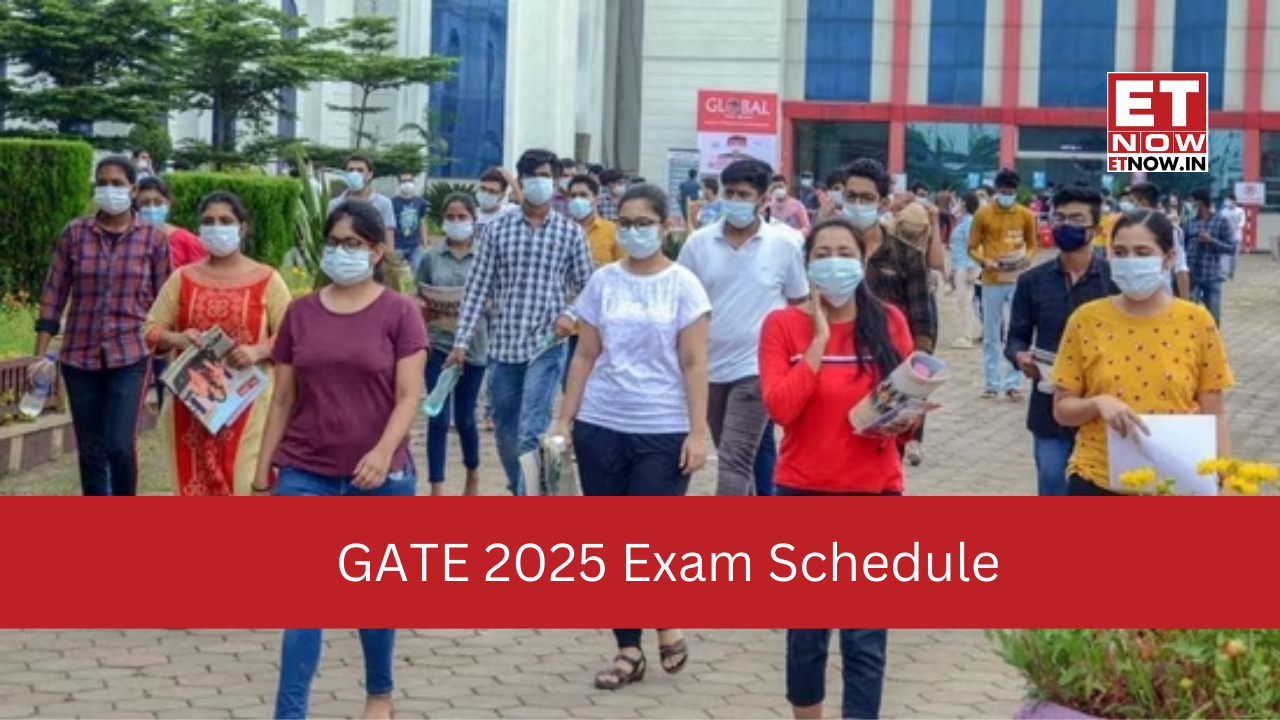 GATE Exam Dates 2025 released; Check subject-wise schedule - Education ...