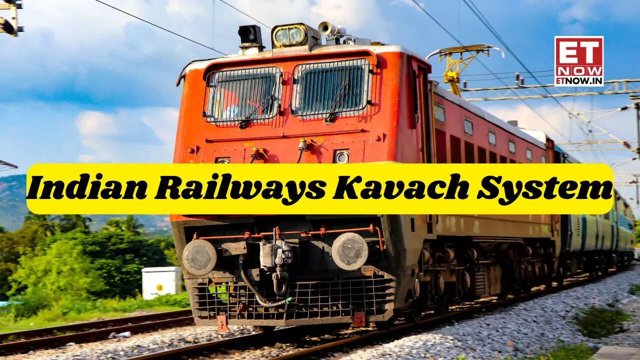 Rs 978 crore contract! Indian Railways to equip 1200 locomotives with Kavach system ...