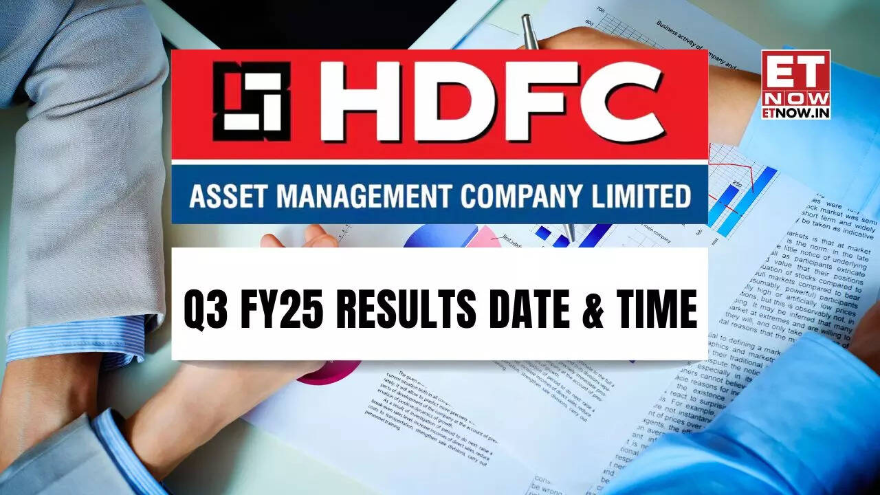 HDFC AMC Q3 FY2024-25 Results Date and Time ANNOUNCED: Check quarterly earnings schedule ...