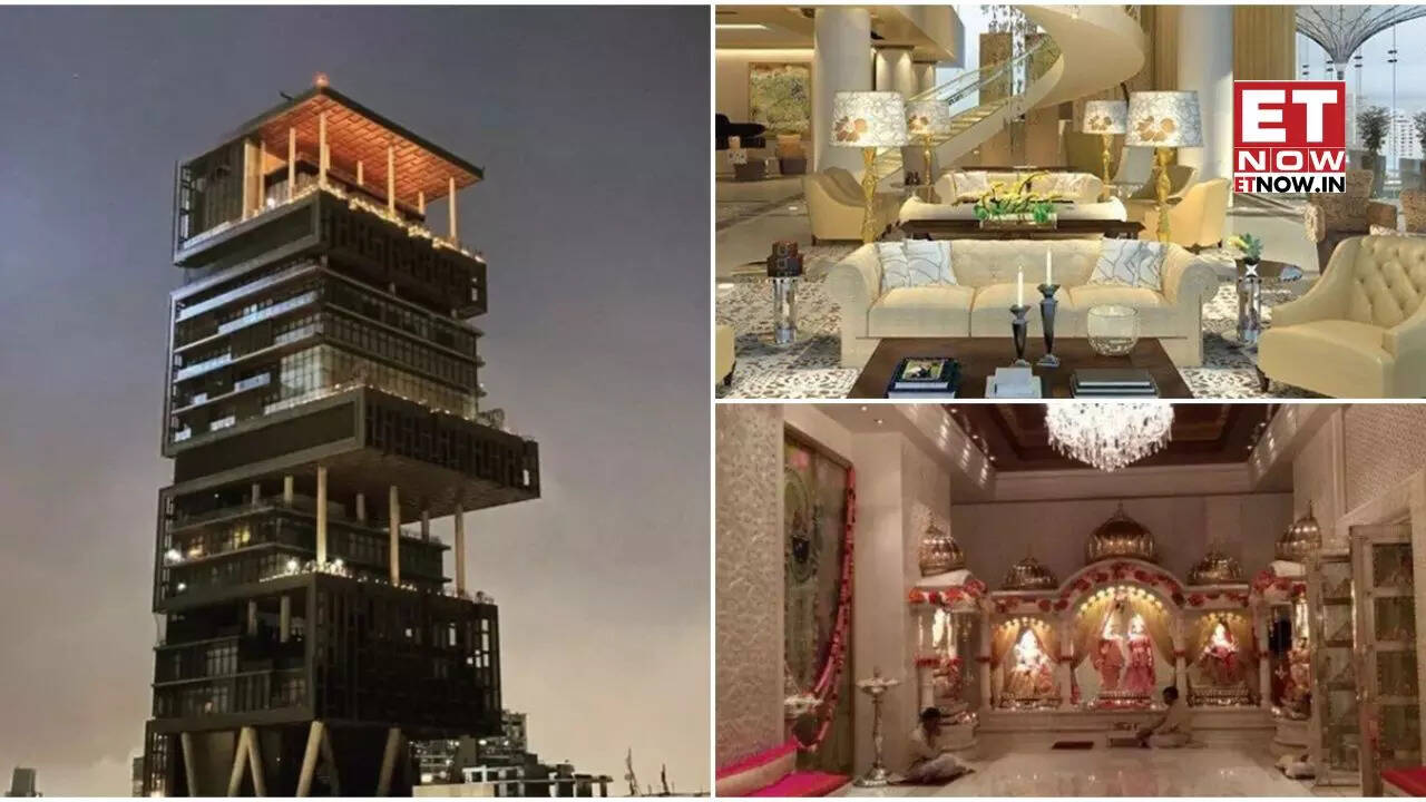 What a house! Inside Mukesh Ambani's lavish home Antilia - Top 5 ...