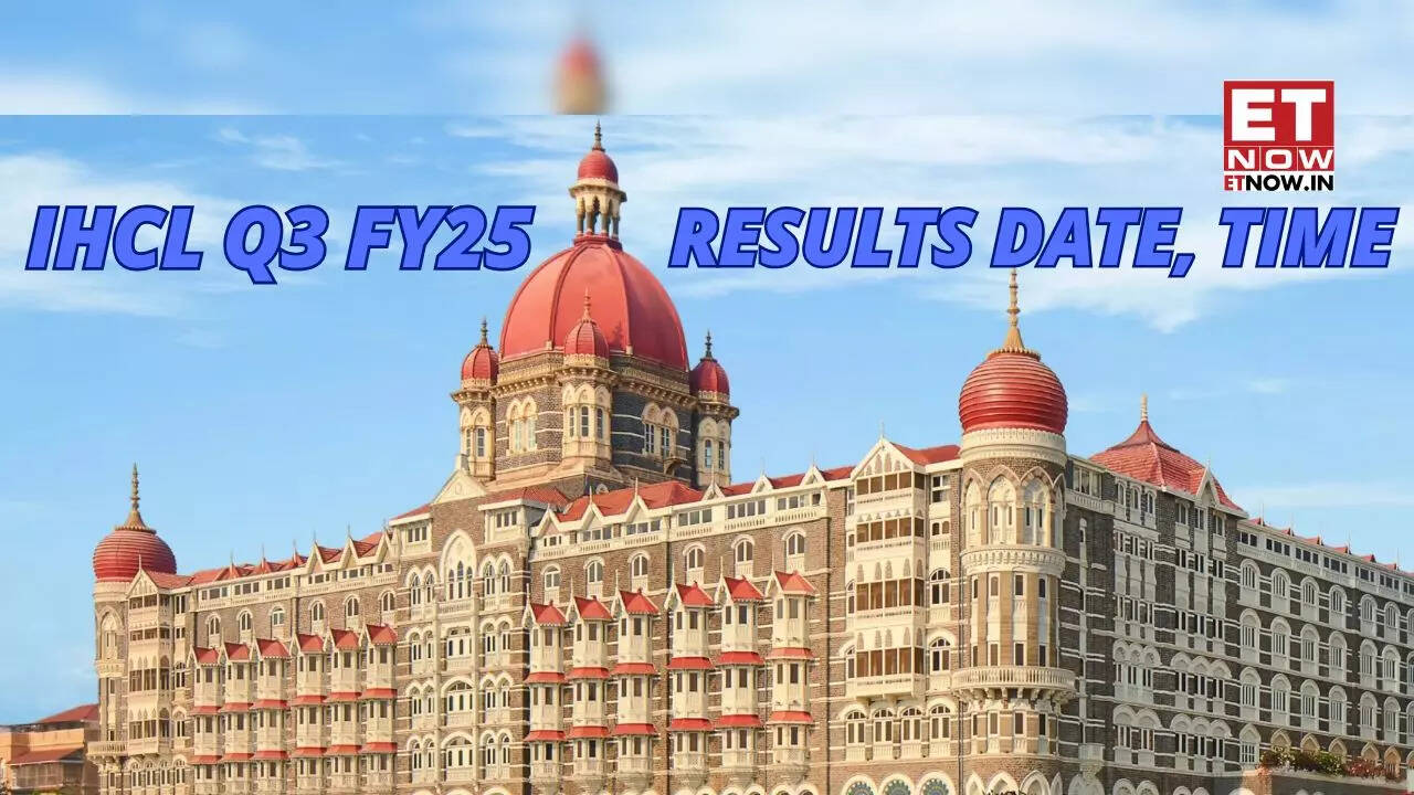 IHCL Q3 quarterly results FY 2025: Tata Group's Taj Hotels to announce Oct-Dec 2024 earnings on ...