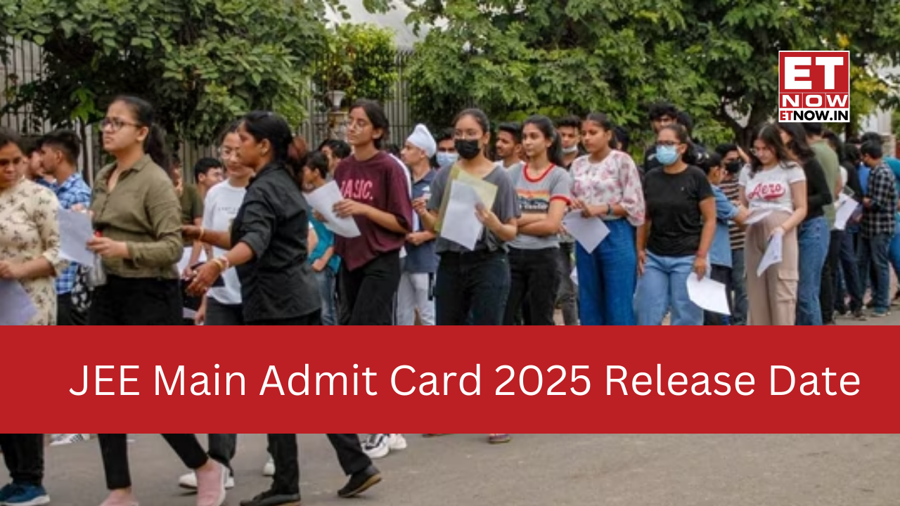 JEE Main Admit Card 2025 Release Date: How to download JEE Main hall ticket PDF at jeemain.nta ...