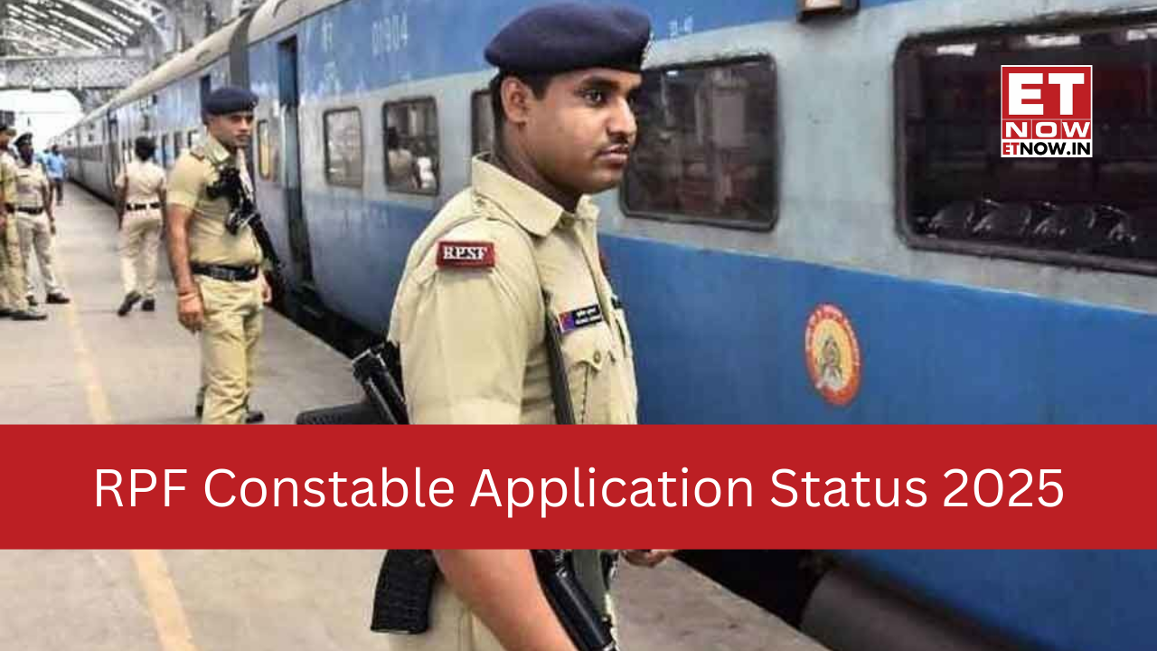 RPF Constable application status 2025 OUT at rrbapply.gov.in; Check admit card release date ...