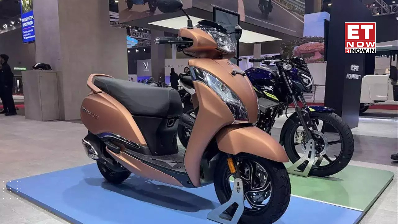 TVS Jupiter CNG Scooter: World's first of its kind concept showcased at ...