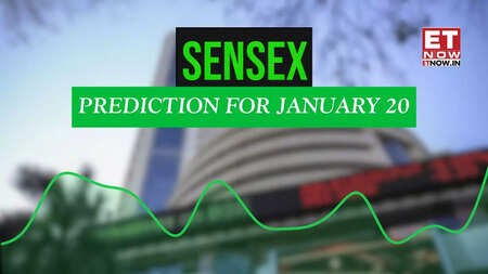 Sensex prediction for tomorrow 20 January Monday Ideal strategy for short term traders Key support levels Markets ET Now