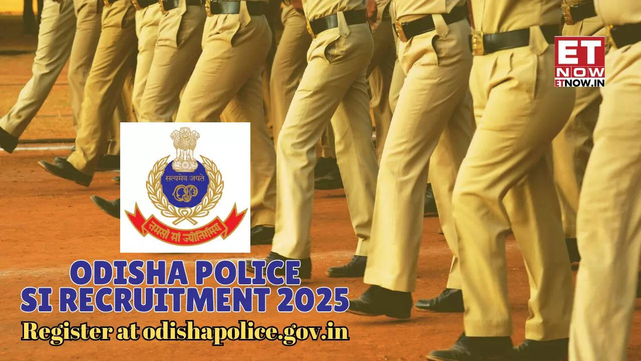 Odisha Police SI Recruitment 2025: Online apply date; register at ...