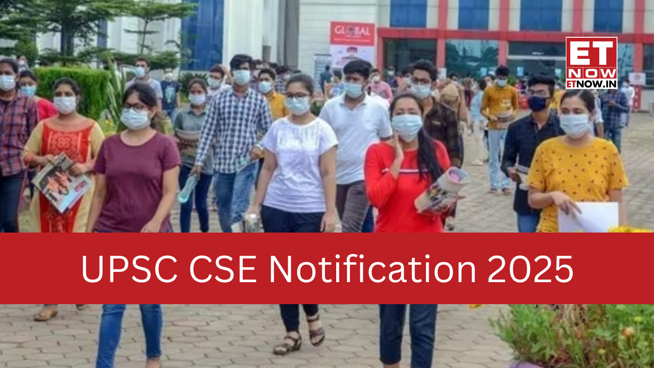 Upsc Cse Exam Notification Form 2025 Upsc Prelims Registration To