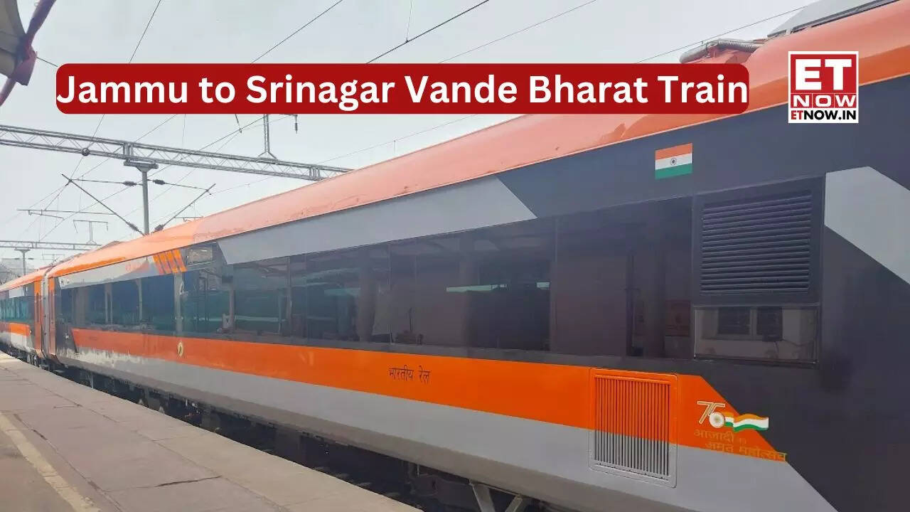 Indian Railways: Jammu to Srinagar Vande Bharat train ticket booking to ...