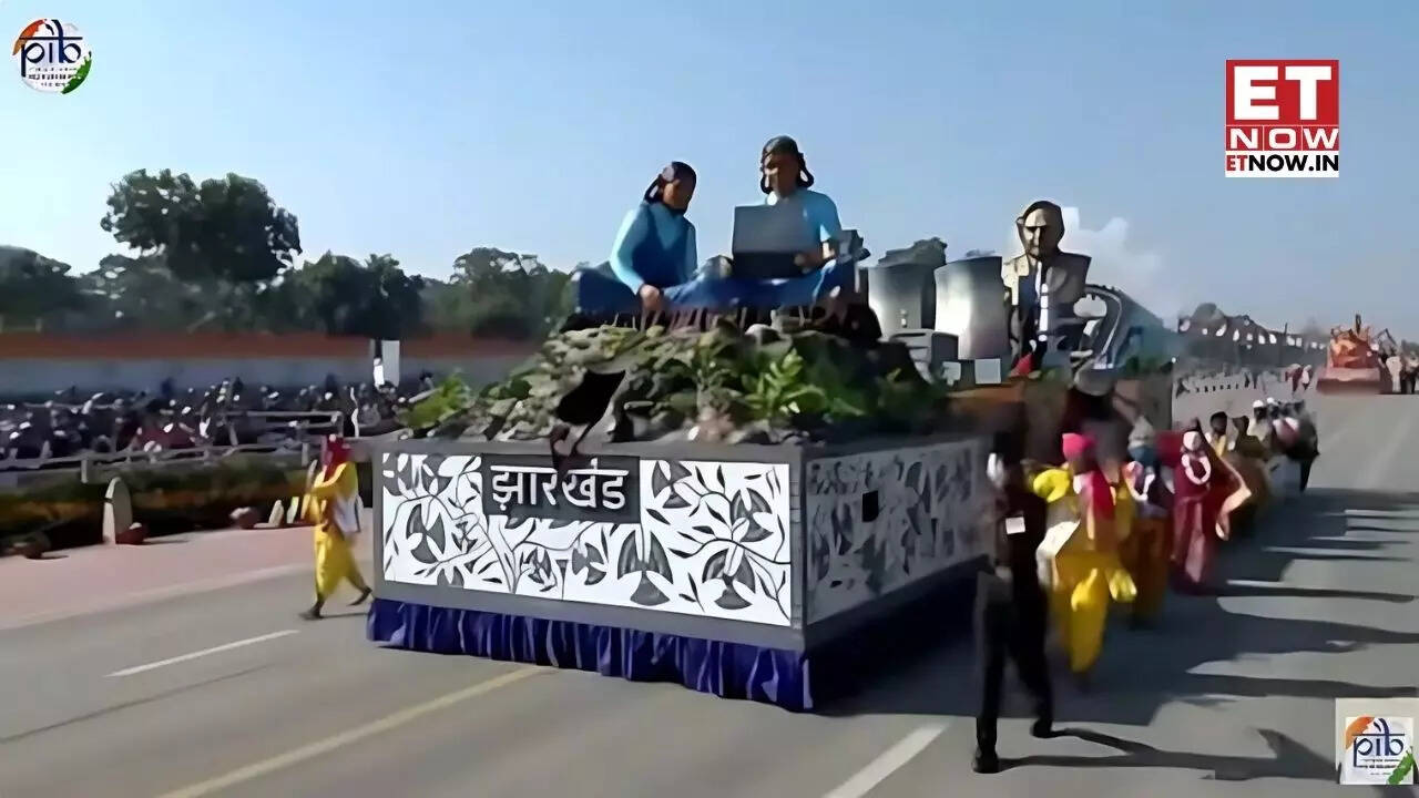 Republic Day 2025: Ratan Tata features in Jharkhand tableau - PICS