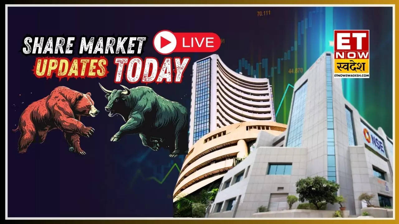Stock Market Today LIVE Updates : 'बम-बम' बोल रहा बाजार! SENSEX-NIFTY ...