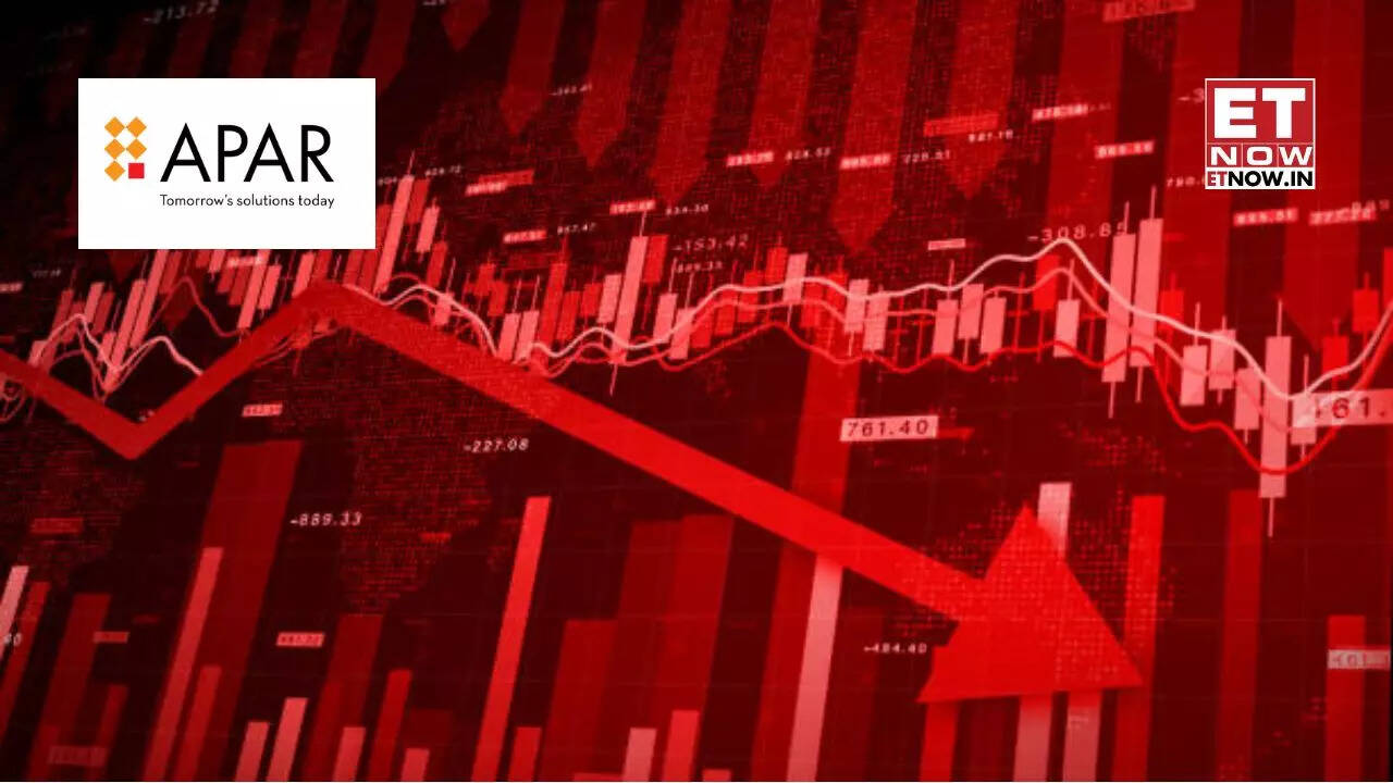 Apar Industries share price LOCKED IN at 20% LOWER CIRCUIT after Q3 ...