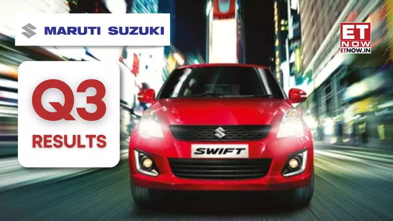Maruti Suzuki Q3 Results OUT! PAT rises 12.6%; Check revenue, total ...