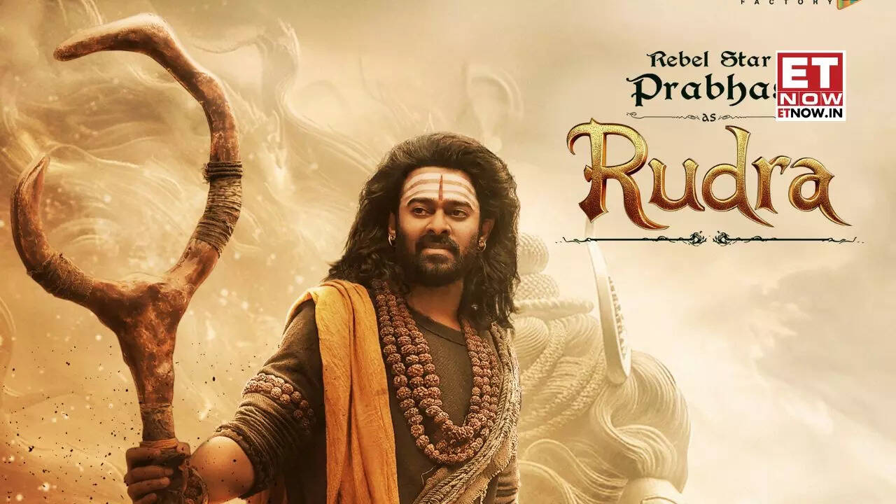 Kannappa: Prabhas unveils his powerful 'Rudra' look in mythological ...