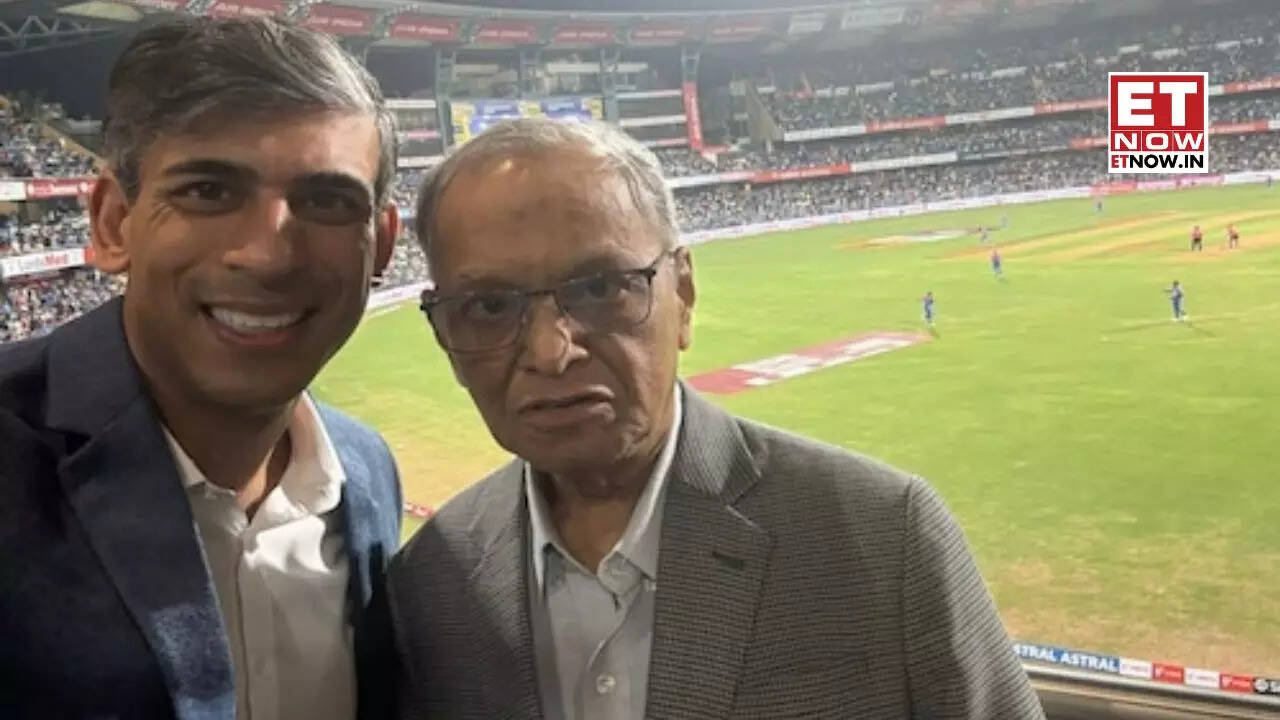 Narayana Murthy spotted at India vs England T20 match, sparks memes amid 90-hour work week ...