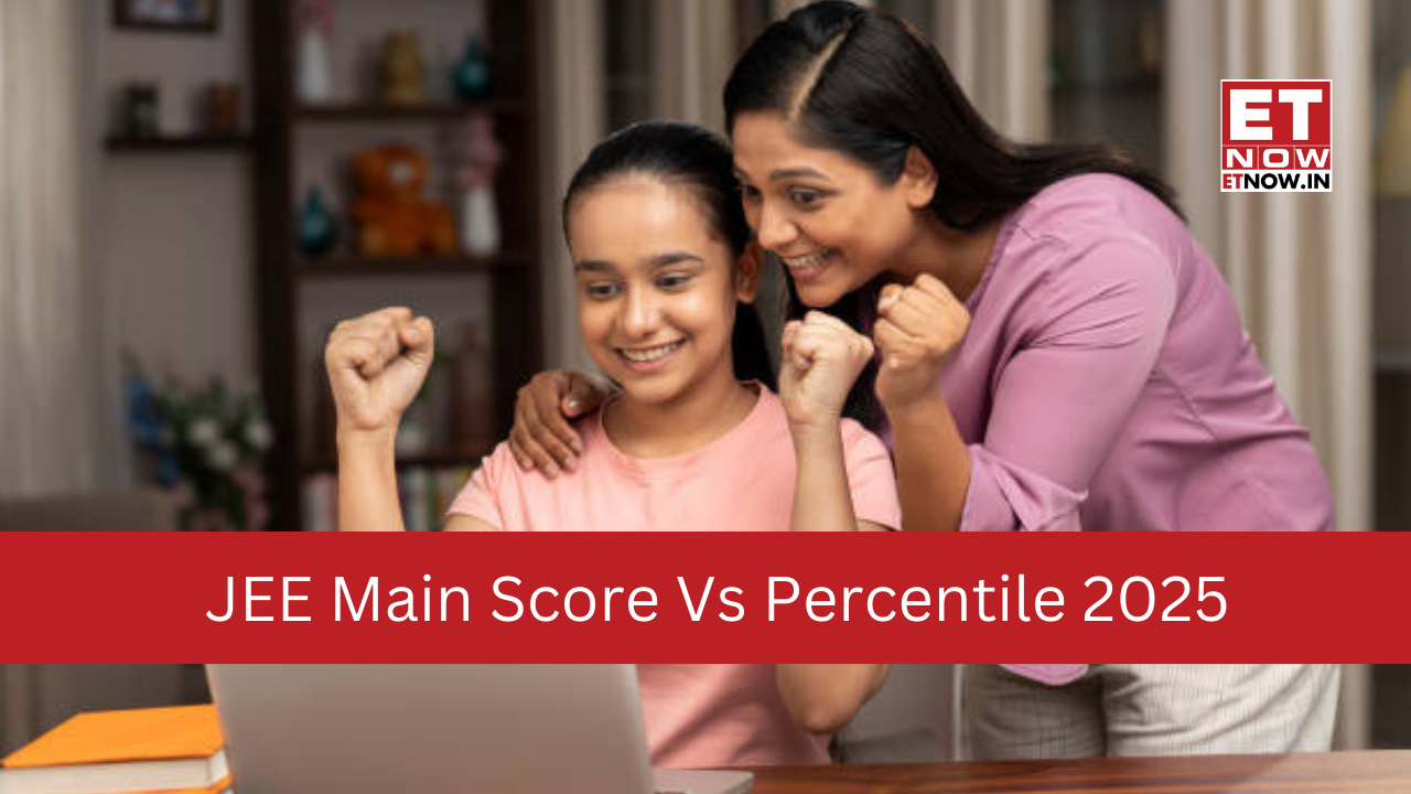 JEE Main Score Vs Percentile 2025: Check JEE percentile from marks ...