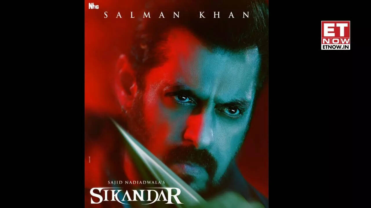 Salman Khan's 'Sikandar' brand new poster is OUT - Release date confirmed! - Entertainment | ET Now