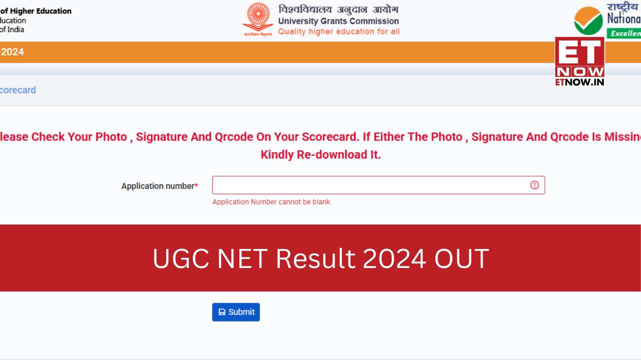 UGC NET Result 2024 OUT; How to download scorecard PDF at ugcnet.nta.ac ...