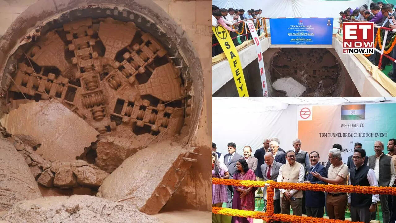 Delhi Metro Golden Line Construction Update: DMRC achieves another ...