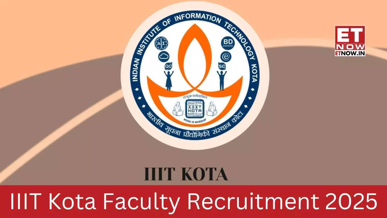 IIIT Kota Faculty Recruitment 2025: Check vacancies; Pay Levels - Apply at iiitkota.ac.in - Jobs ...