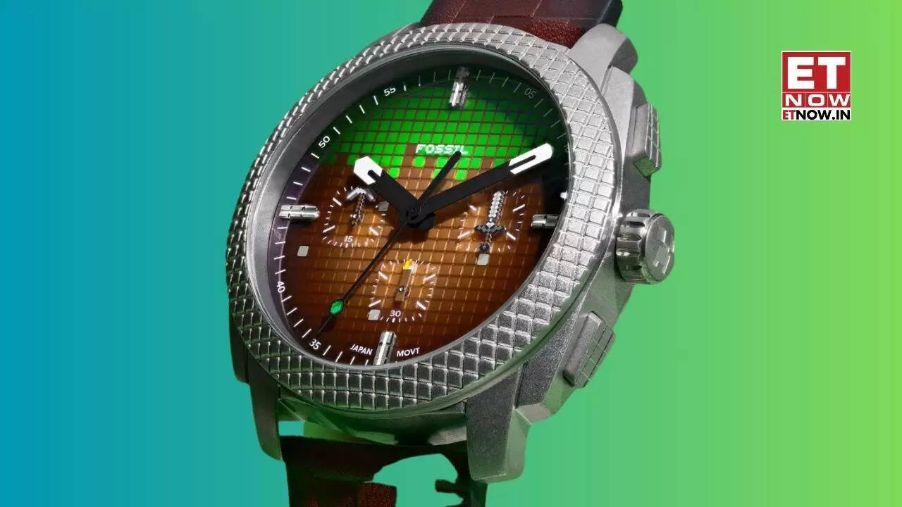 Fossil unveils limited-edition Minecraft-inspired watches to celebrate ...
