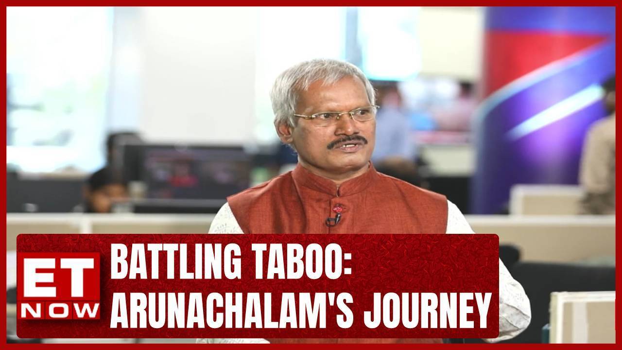 'PADMAN' Talks About His Journey | Arunachalam Muruganantham | ET Now Exclusive | Videos News ...